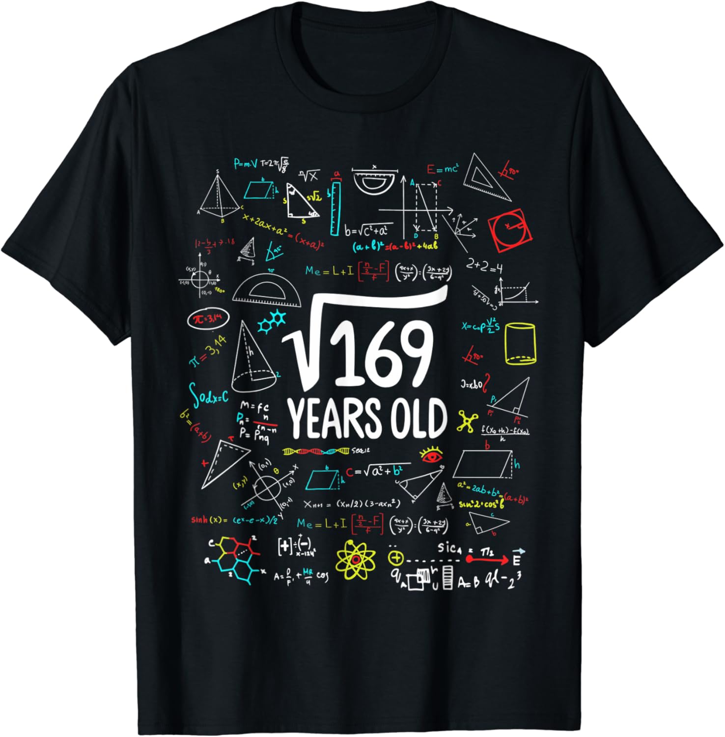 Square Root Of 169 13th Birthday 13 Years Old Math Bday Gift T Shirt square-root-of-169-13th-birthday-13-years-old-math-bday-gift-t-shirt
